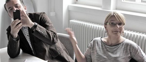 Alexander Frick und Caroline Baranski